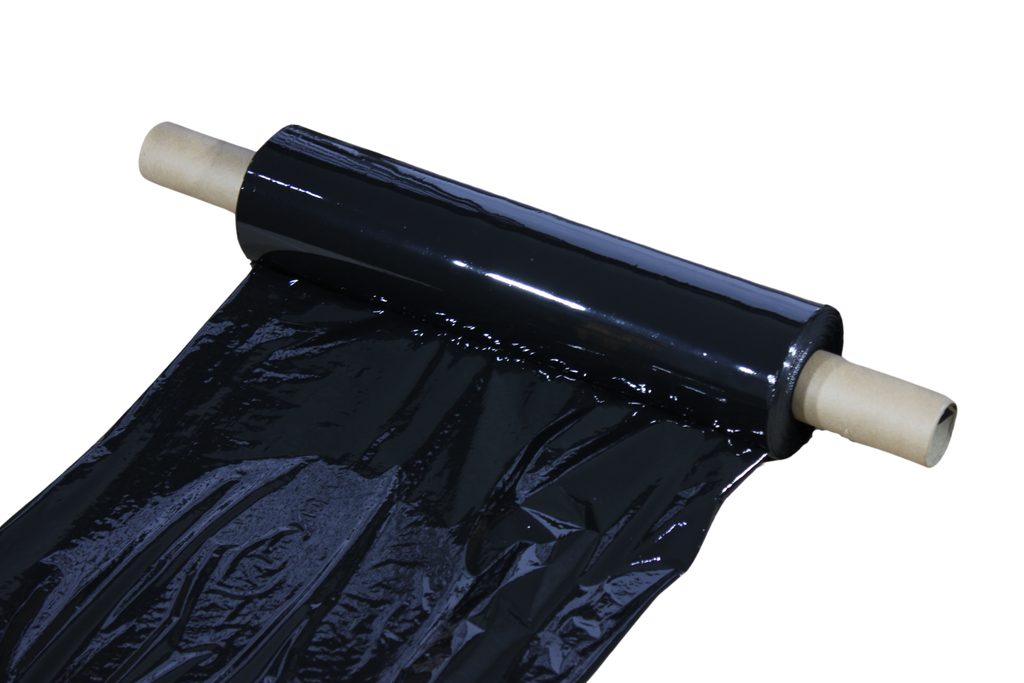 Black Pallet Wrap 400 x 400 x 15mic ext Core – T AND T Packing Solutions