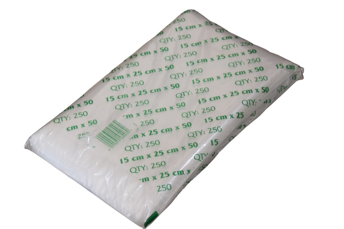 Butcher Bags 150mm x 250mm x 50Mic (250 Pack) – T AND T Packing Solutions